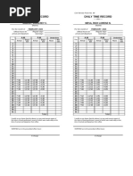 DTR Long Size Nov & Dec 2025 | PDF