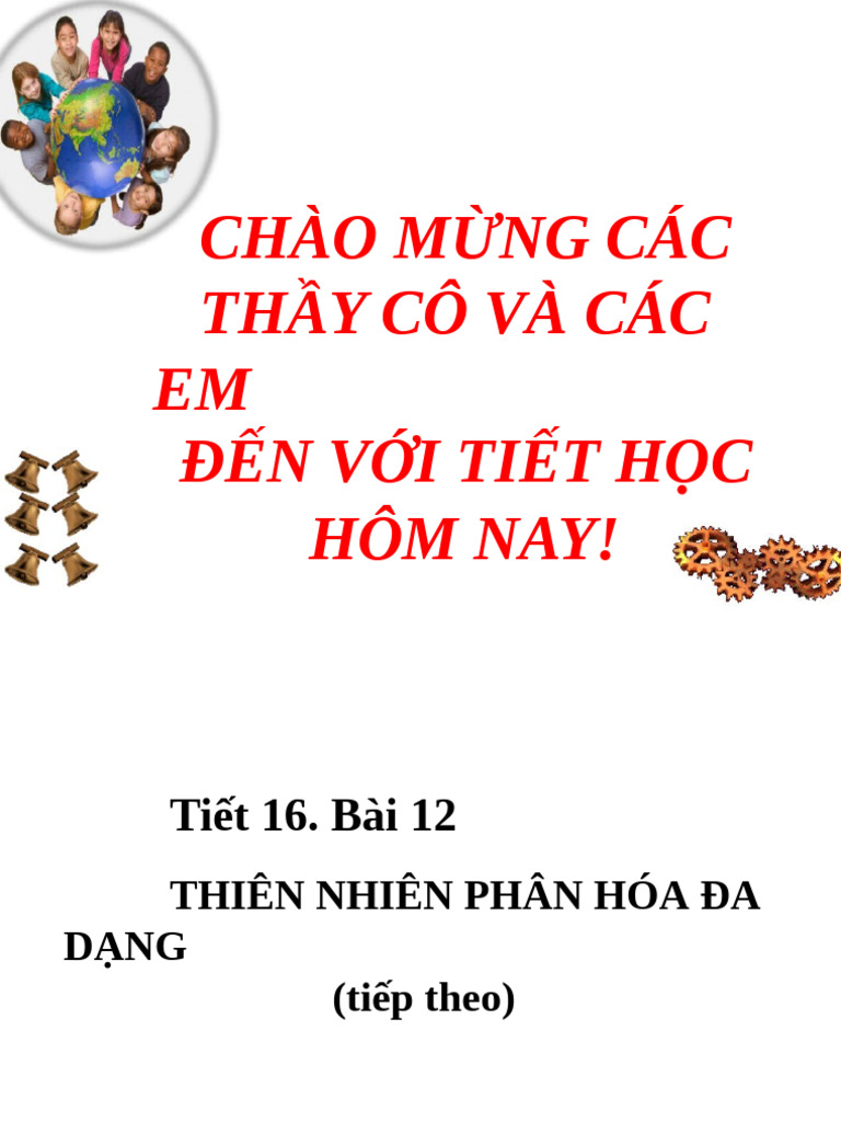 Bai 12 Thien Nhien Phan Hoa Da Dang Tiep Theo | PDF