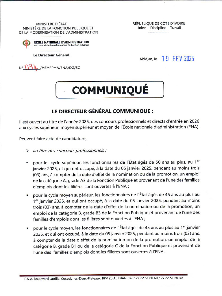Concours Ena | PDF