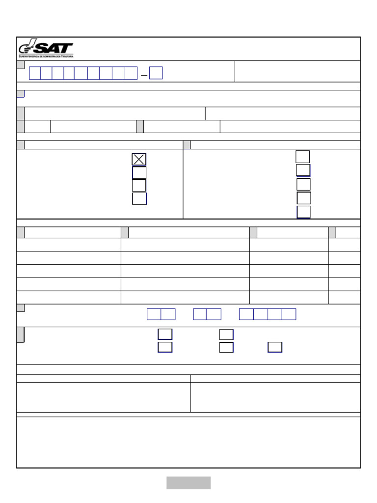 Formulario-SAT-452-EDITABLE[1] | PDF