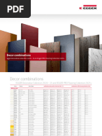 NCS/RAL/Pantone References To EGGER Decors | PDF | Color | Visual ...