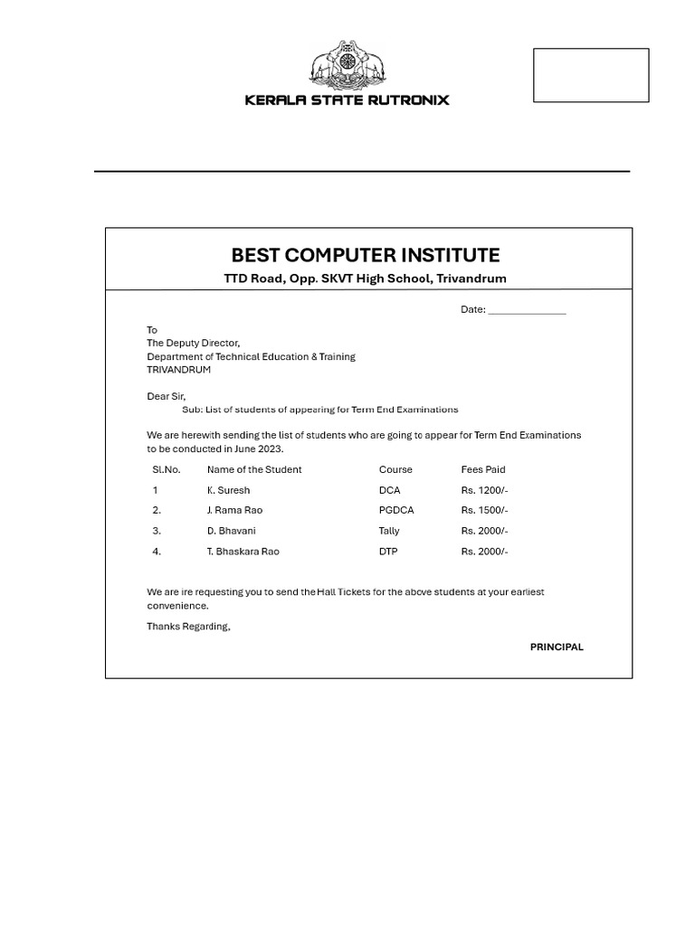 MS Office Word Exam: Kerala 2024 | PDF