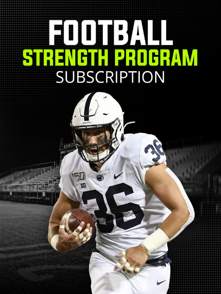 Football Strength Program April 2022 | PDF | Weight Training