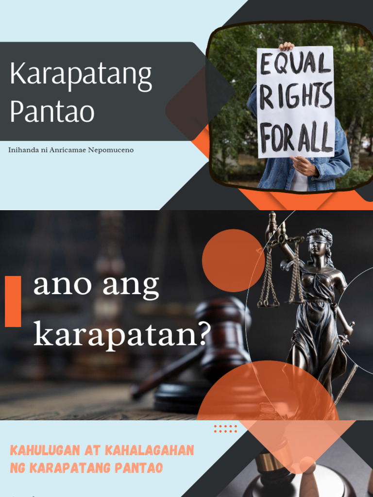 Karapatang Pantao 2222 | PDF