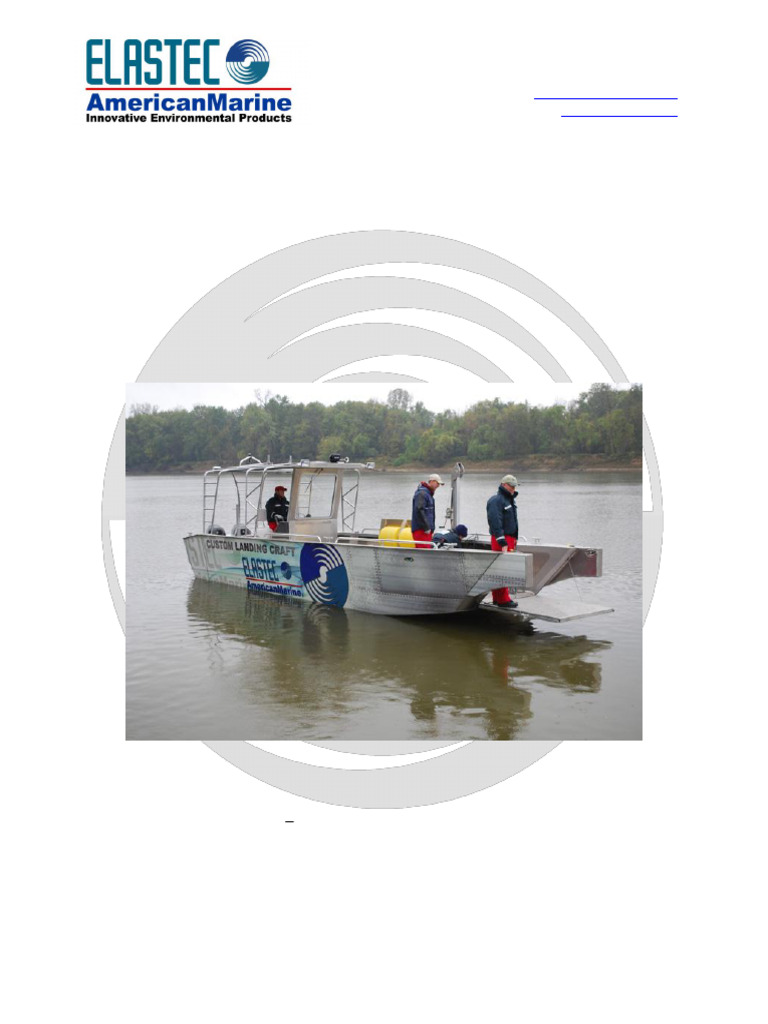 Elastec Aluminum Landing Craft | PDF | Boats | Watercraft