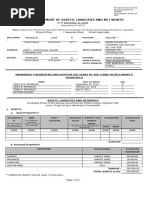 2025 SALN Form | PDF | Affidavit