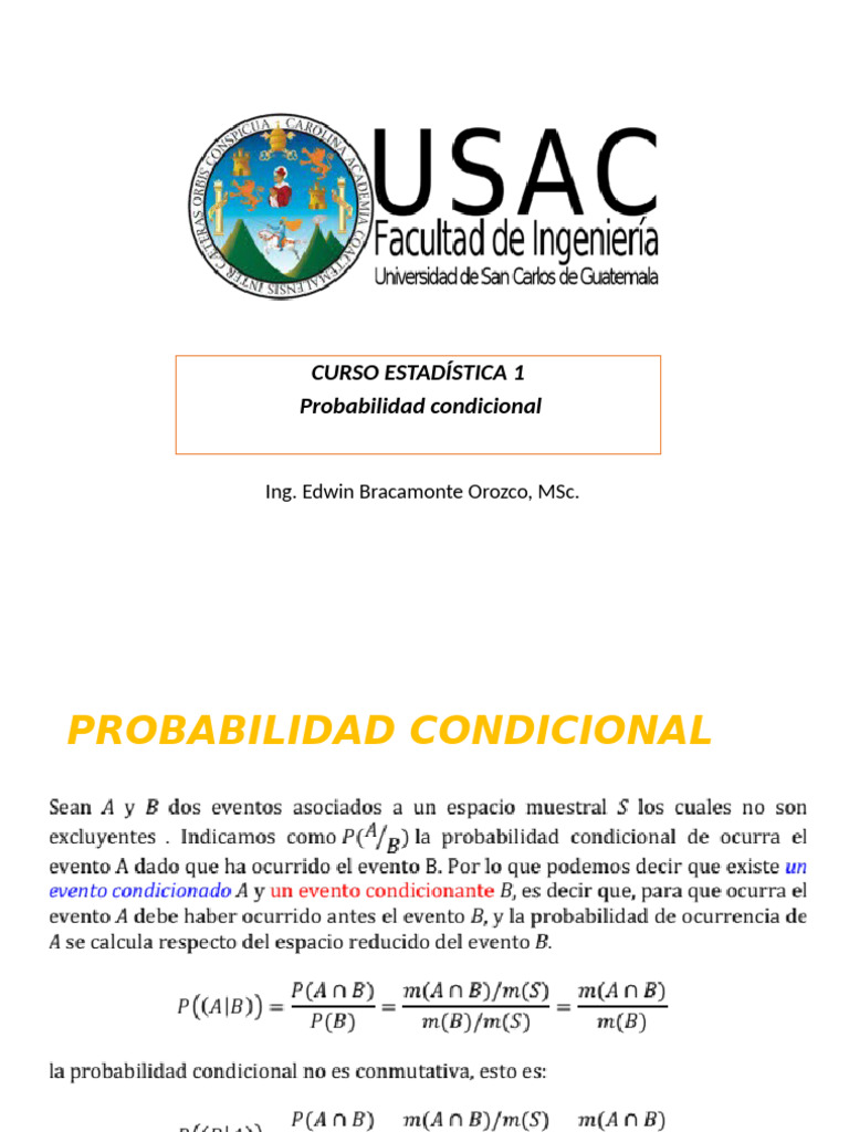 Probabilidad Condicional-1 | PDF