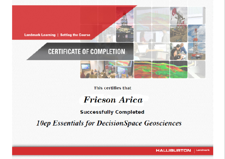 10EP ESSENTIAL_Certificate of Completion | PDF
