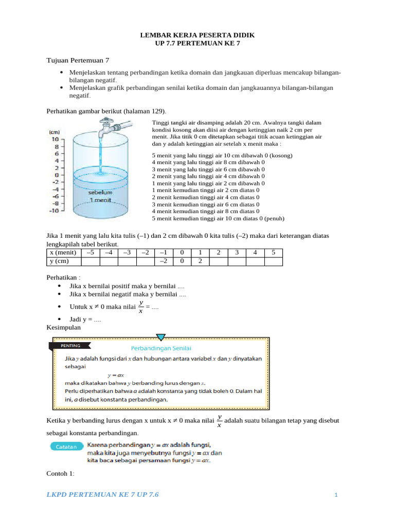 LKPD 7 | PDF