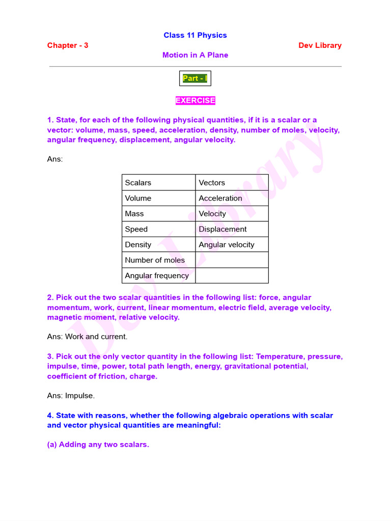 Kinematics 2 | PDF | Euclidean Vector | Velocity
