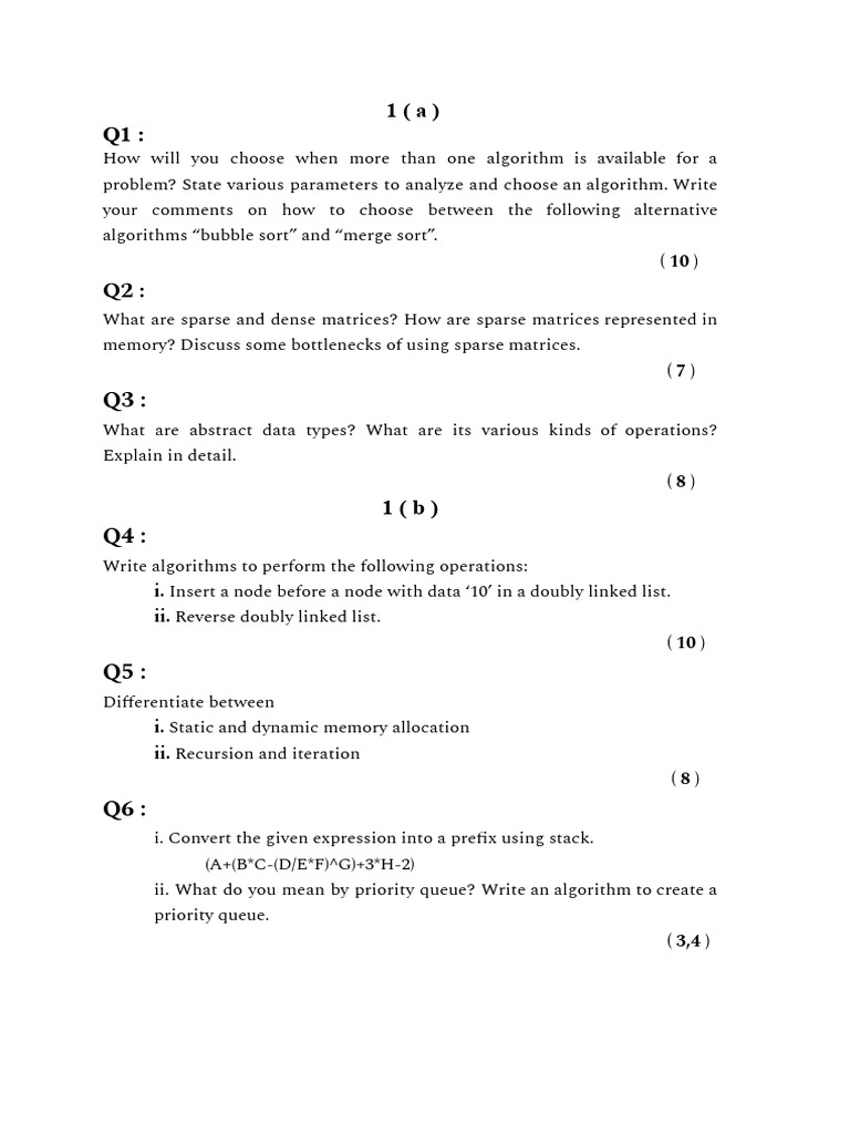 Assignment Solution Dsa A1-2 | PDF | Matrix (Mathematics) | Time Complexity