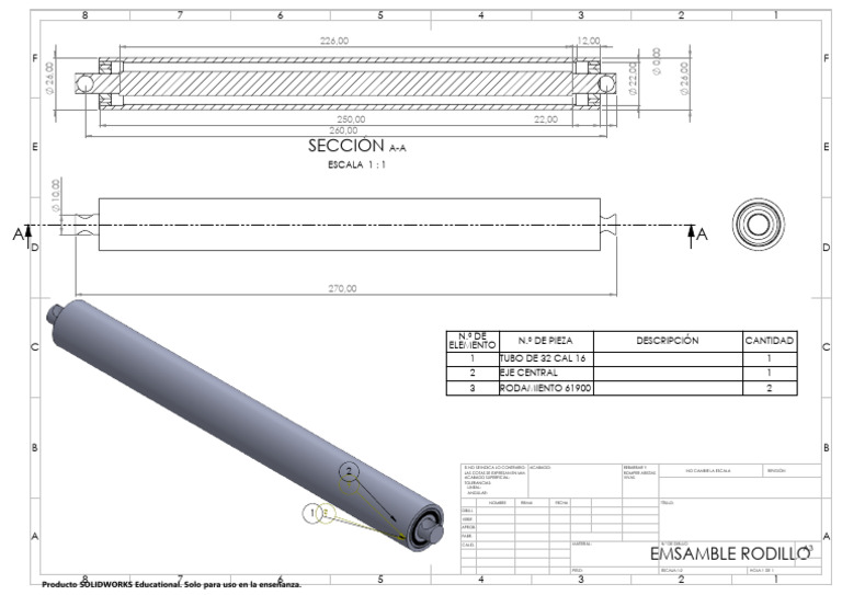 EMSAMBLE RODILLO | PDF