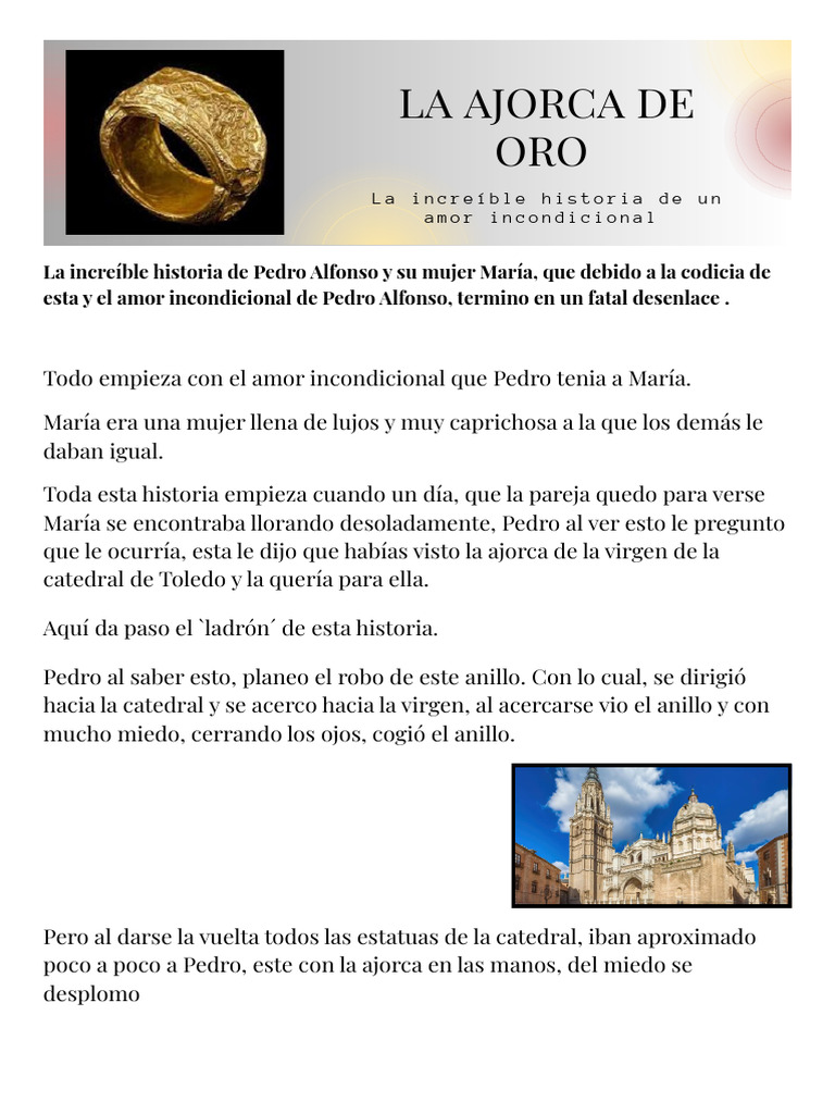 La Ajorca de Oro | PDF