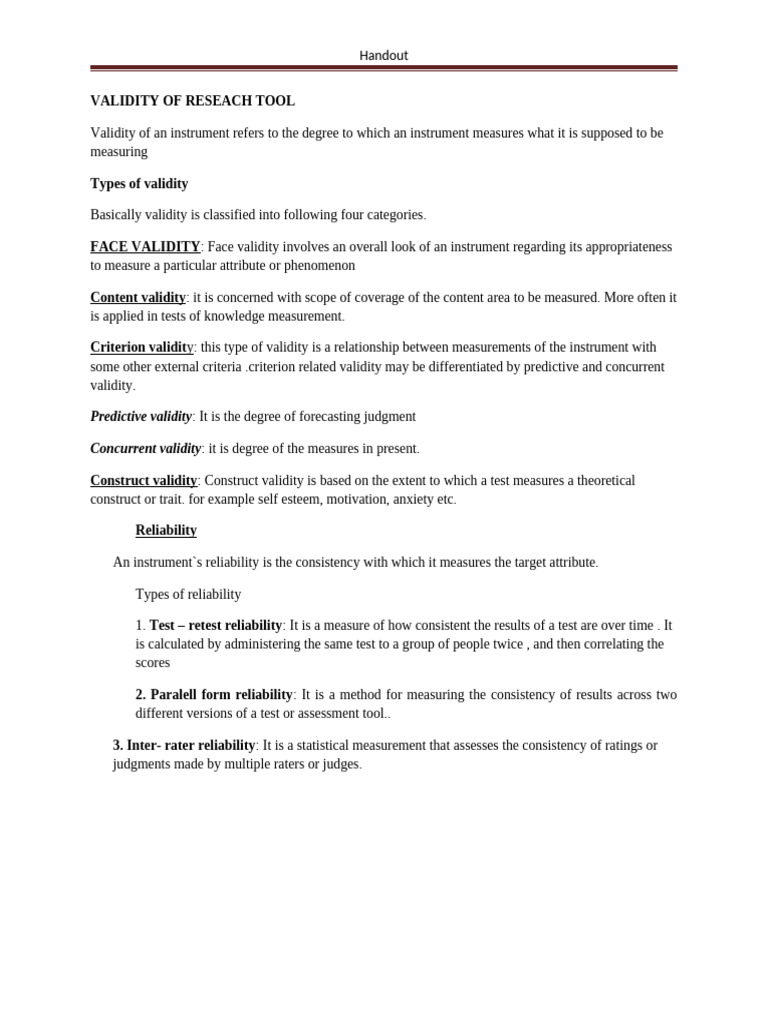 Hanout of Research | PDF