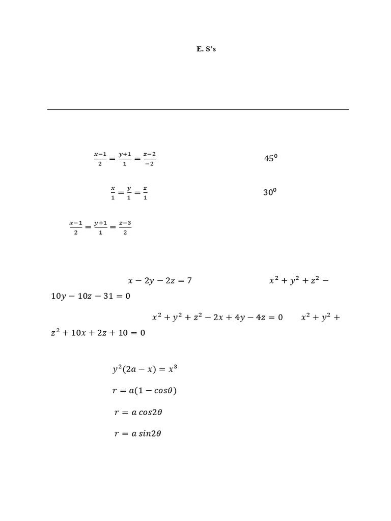 M II Tutorial No 2 | PDF