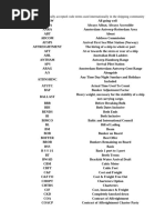 Maritime Terminology and Acronyms Guide | PDF