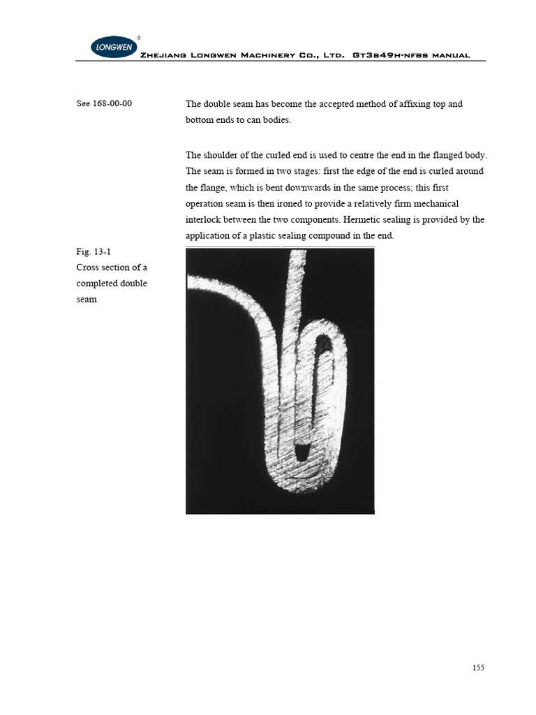 Seaming Process Guide for Can Manufacturing | PDF | Axle | Gear