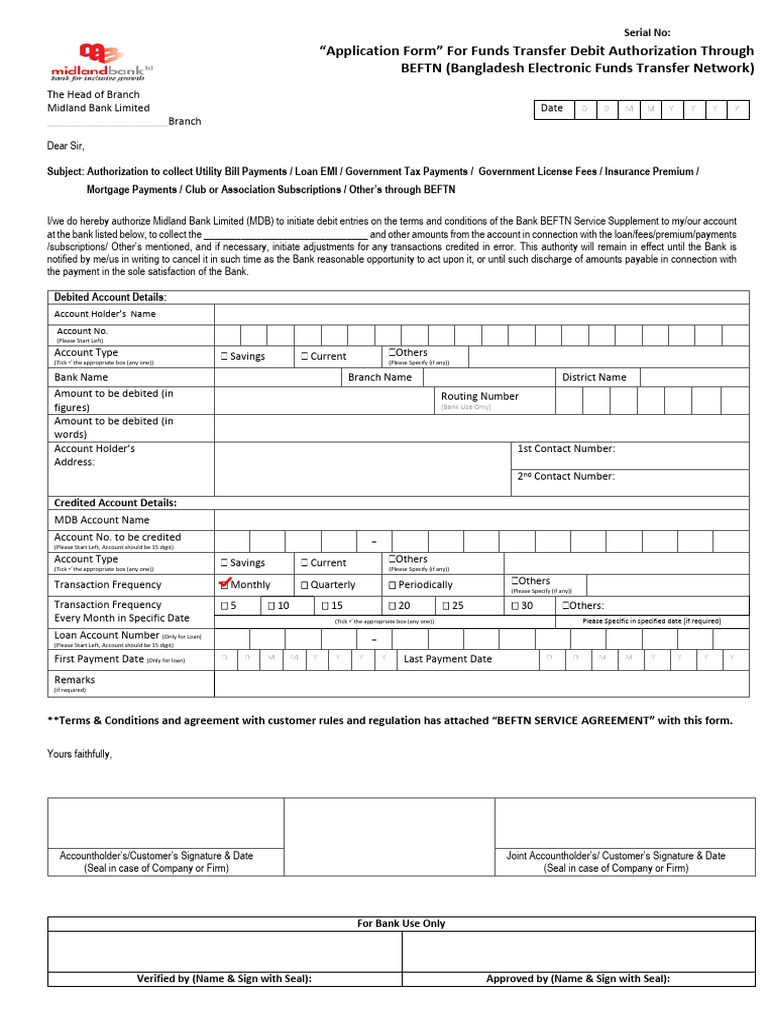 edgebdmf_auto_debit_form | PDF | Banks | Indemnity