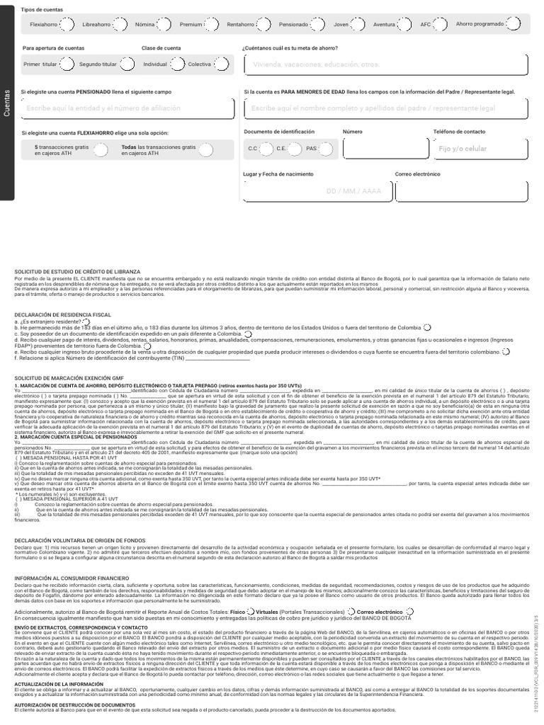 FORMULARIO | PDF | Bancos | Interés