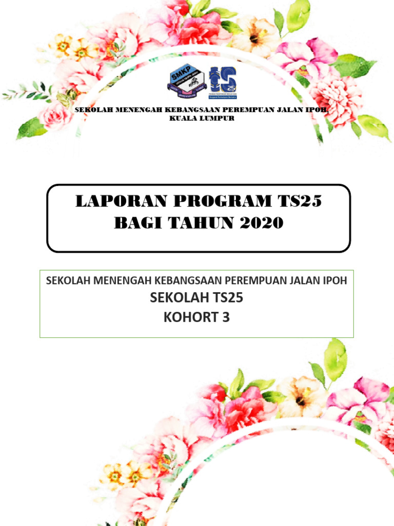 Laporan TS25 Bagi Tahun 2020 | PDF