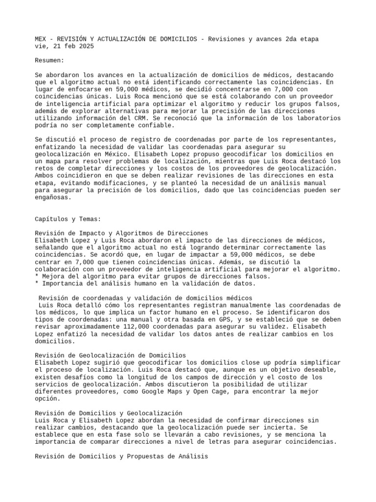 MEX - REVISIÓN Y ACTUALIZACIÓN DE DOMIC - Resumen | PDF | Inteligencia artificial | Inteligencia ...