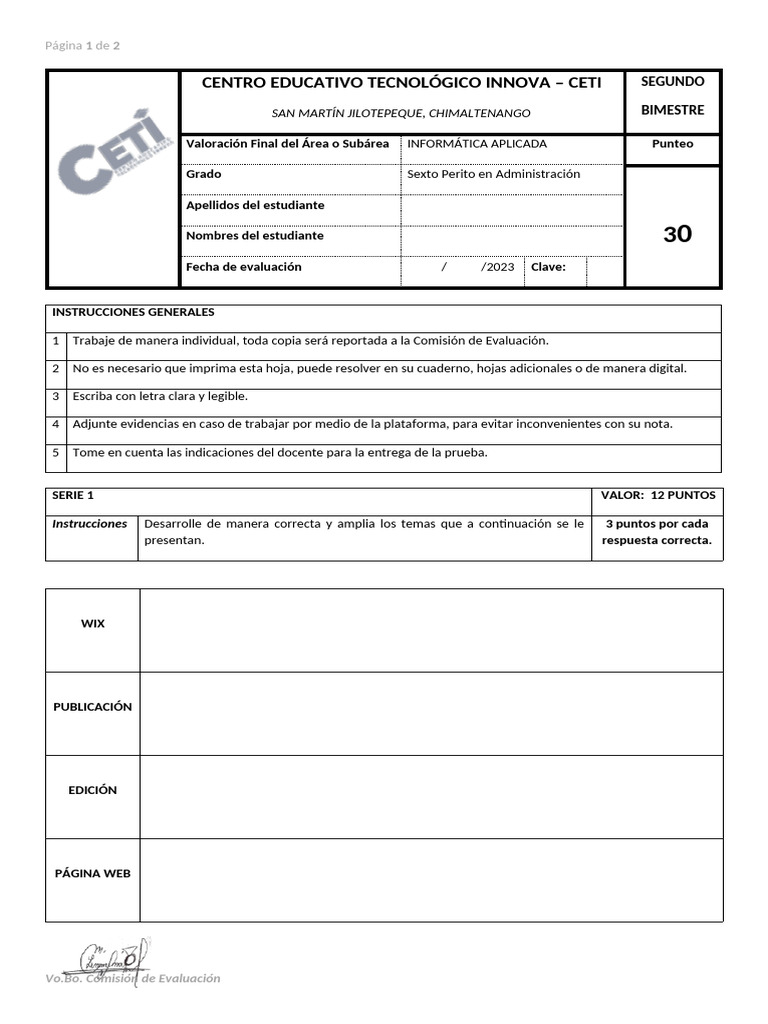 6to Admon Informatica | PDF | Informática