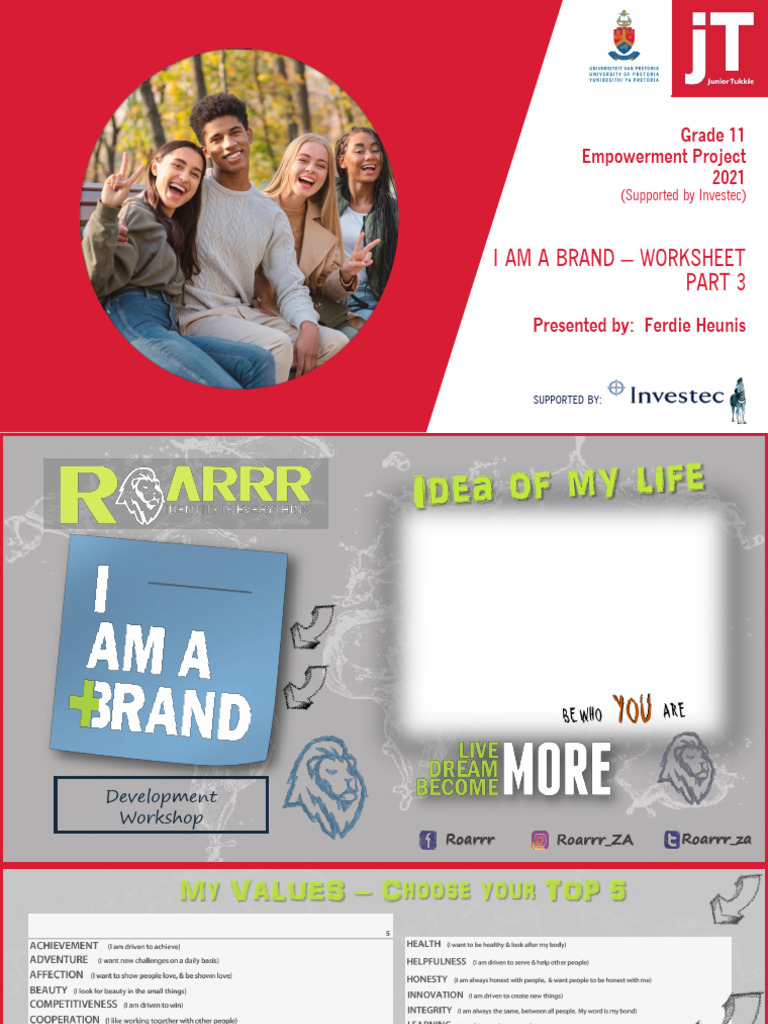 Grade 11 Empowerment Worksheet | PDF