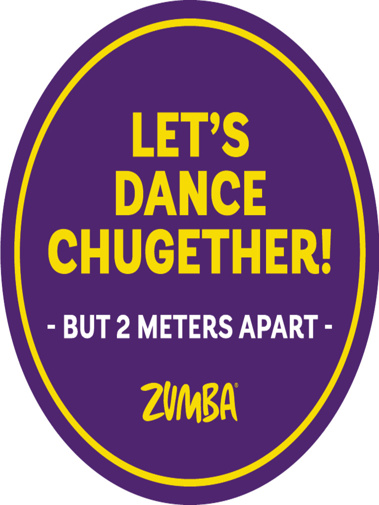 Outdoor Zumba Livestream Class With Beto Floor Decal 3 | PDF