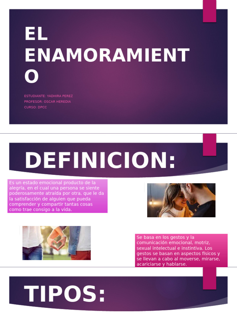 Características del Enamoramiento | PDF