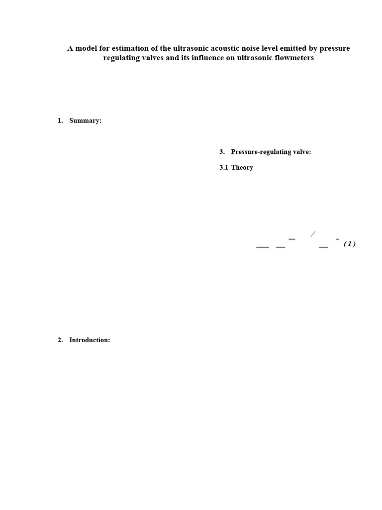 UFM Noise Model | PDF | Spectral Density | Acoustics