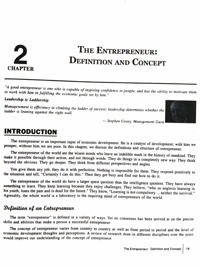 Unit 1 (2) Definition and Concept | PDF