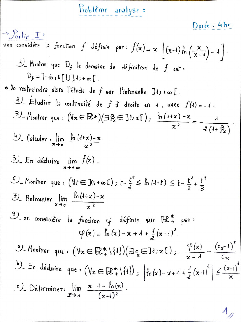 2BACSM - Problème LN | PDF