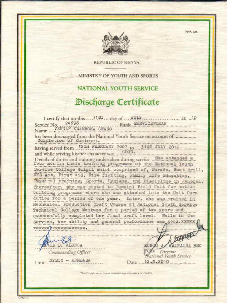 Nys Discharge Letter | PDF