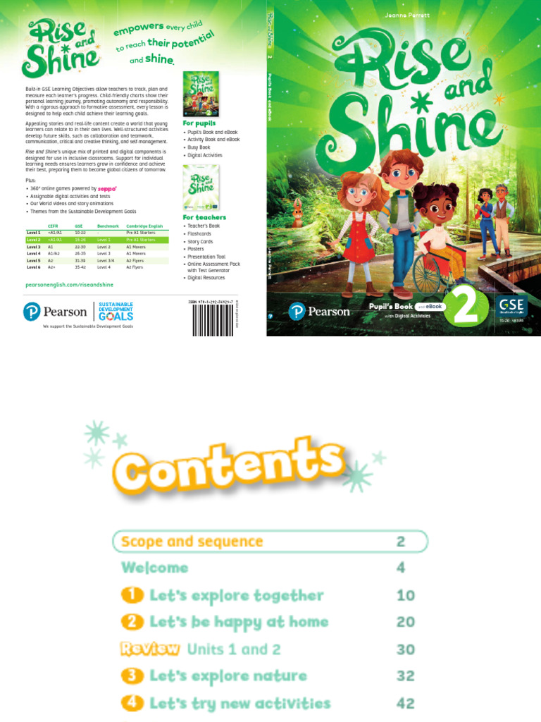 Rise and Shine 2: Pupil's Book Overview | PDF | Intelligence ...