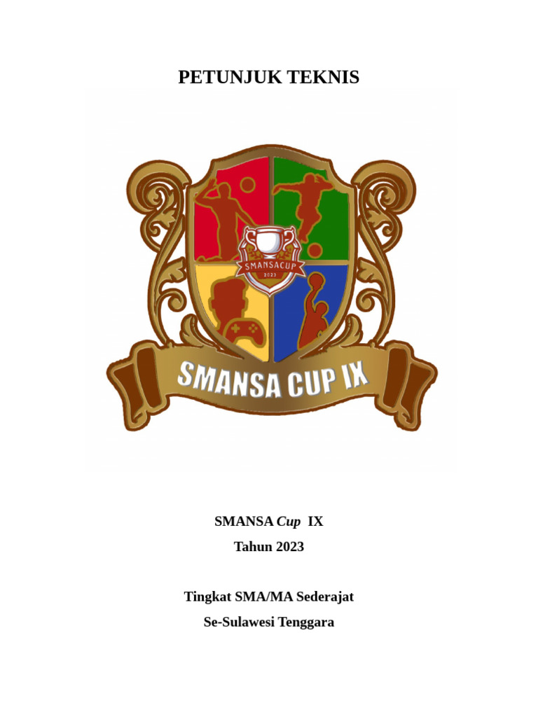 PETUNJUK TEKNIS Smansa Cup. | PDF
