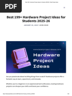 40+ Sensor Based Projects For Engineering Students | PDF | Science ...