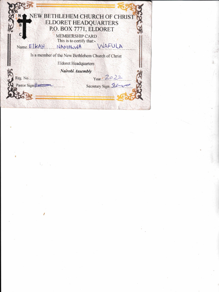 Fu:..fl..: Church Headquarters Eldoret | PDF