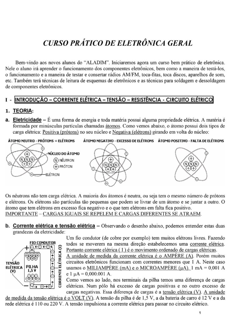 Apostila Eletronica Uso Geral-2 | PDF