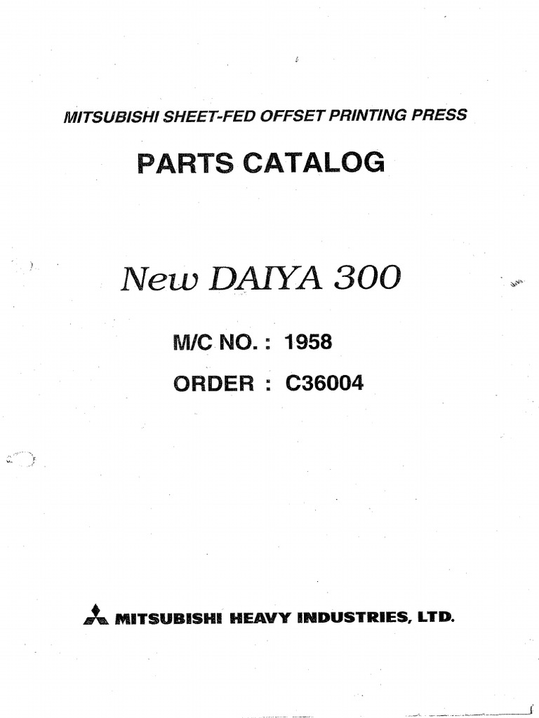 Mitsu D3000 | PDF
