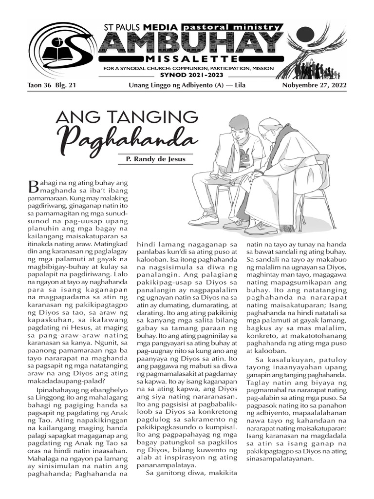 Tagalog_November-27-2022 | PDF