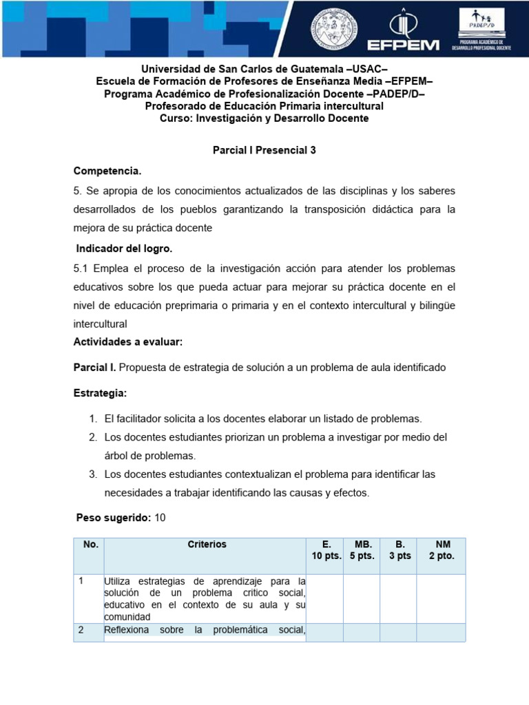 Evaluaciones Padep | PDF | Maestros | Enseñando
