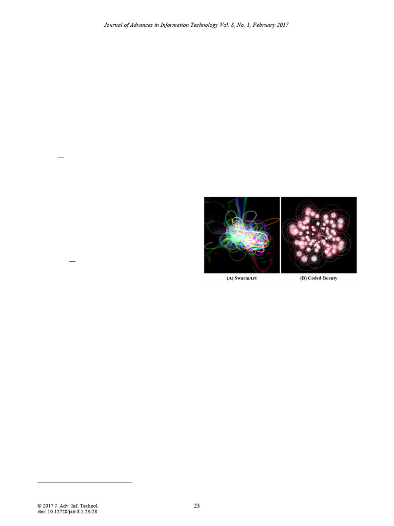 A Swarm Art Based On Evolvable Boids With Genetic Programming | PDF ...