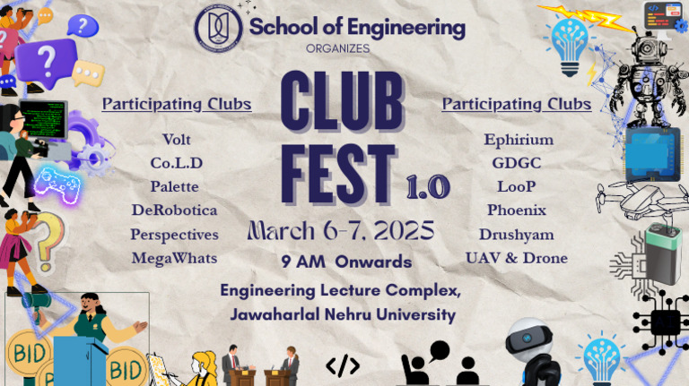 Final Flyer ClubFest 1.0 | PDF
