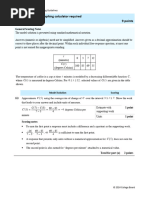 2022 AP Calculus AB FRQ Scoring Guide | PDF | Calculus | Numbers
