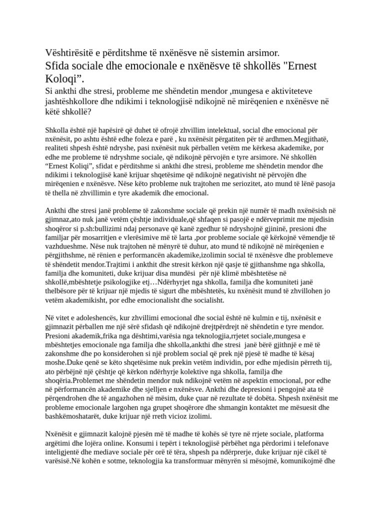 Artikull Ne Gjuhe Belul Rrokaj | PDF