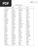 Grade 7 Vocabulary Enhancement List | PDF