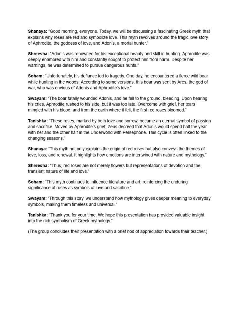 Folk Story Project - English | PDF