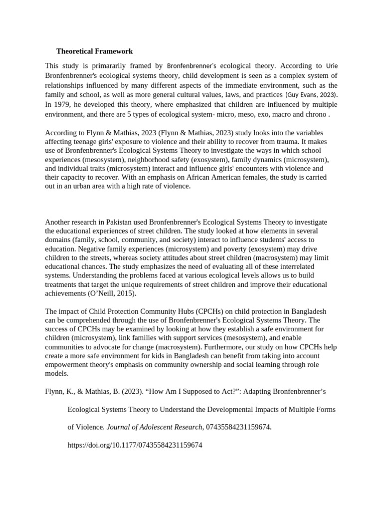 Theoretical Framework | PDF | Social Psychology | Psychological Concepts