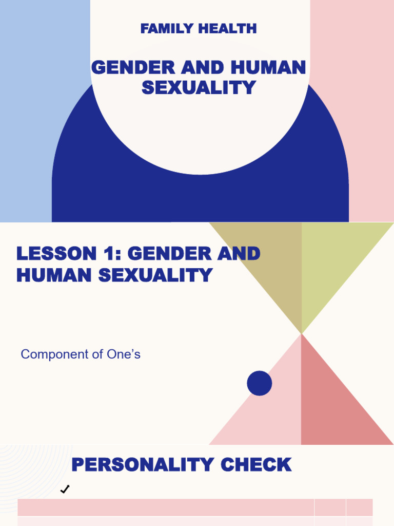 Understanding Gender and Sexuality | PDF | Homosexuality | Sexual ...