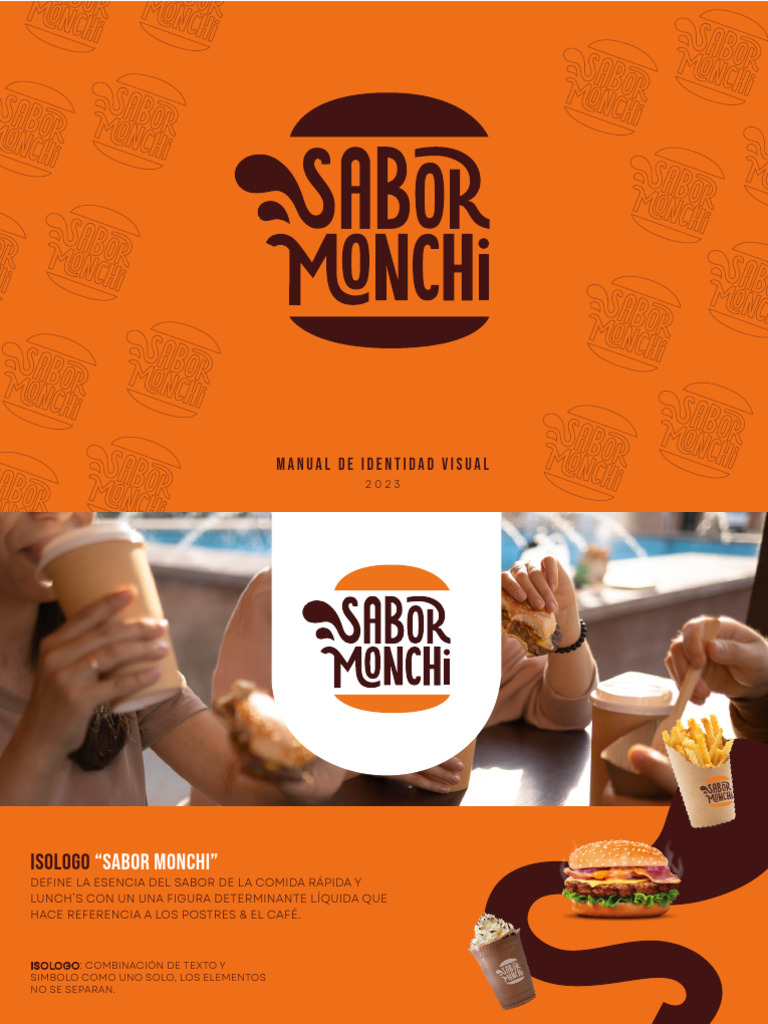 Identidad Visual SABOR MONCHI | PDF | Color | Modelo de color Rgb